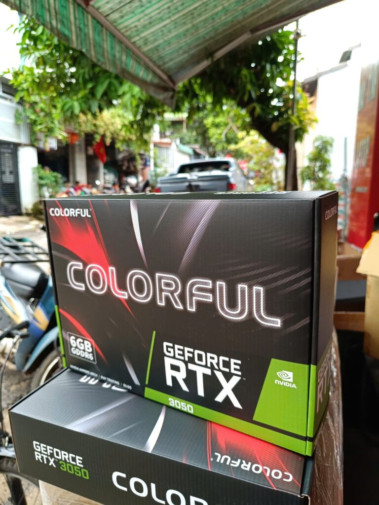 VGA Colorful GeForce RTX 3050 6GB-V | Card Màn Hình Chính Hãng – Giá Tốt