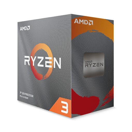 CPU AMD RYZEN 3 3300X (3.8GHz Up to 4.3GHz, AM4, 4 Cores 8 Threads) Box ...